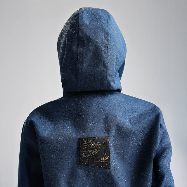 The MONSOON Sustainable Raincoat | BEDI – BEDI Studios